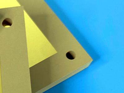 China High Frequency PCB TMM10i 15mil 2L Pure Gold Plating for sale