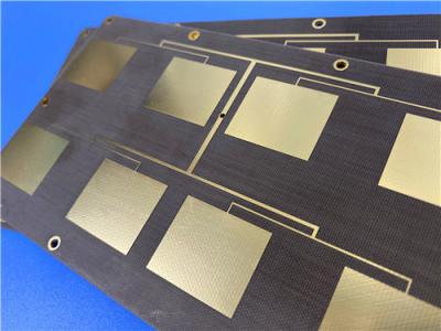 China TLX-7 PCB 2-layer 30mil Substrate White Silkscreen Immersion Gold for sale