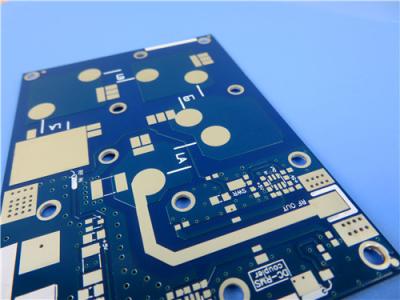 China RT duroid 6035HTC PCB Rogers 30mil Substrate with Immersion Silver for sale