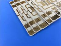 China Double-Sided RO3010 PCB 50mil Substrate with Black Silkscreen for sale