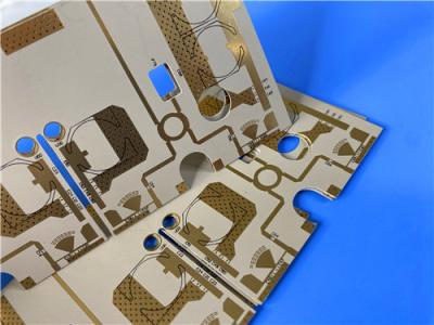 China TF600 PCB 2-layer 25mil High-Frequency Substrate with Copper-filled for sale