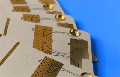 China 5mil Thick WL-CT300 PCB 2-layer Black Silkscreen Pure Gold Plating for sale