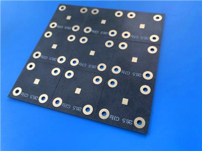 China 2-Layer Taconic TLX-6 PCB 0.2mm Immersion Gold Antenna PCB for sale