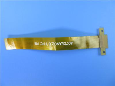 Cina Doppio Cu di superficie parteggiato 35um del PWB della flessione del Polyimide 0.15mm in vendita