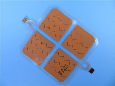 중국 단일층 0.15 밀리미터 유연한 PCB 이사회는 투명 페트를 토대로 했습니다 판매용