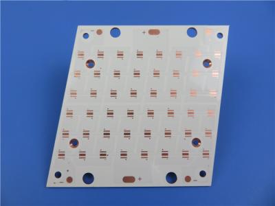 中国 白いはんだのマスクが付いている絶縁された金属の中心PCBの単一の味方された銅PCB 販売のため