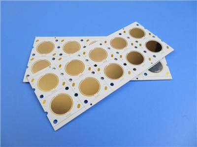 중국 하얀 솔더 마스크와 높은 레이더 1.2 밀리미터 금속 코어 PCB 판매용