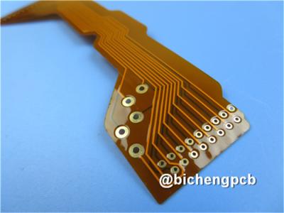 China Heavy Copper Flexible PCB Built On Polyimide with 2 oz Copper for sale