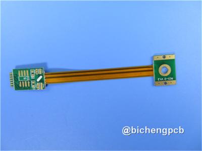 China Steif-Flex-PWB errichtet auf FR-4 und Poyimide mit Immersions-Gold und Steuerung des Widerstand-90ohm zu verkaufen