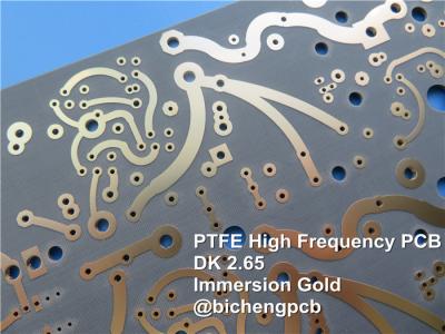 China High Frequency PCB Built On 1.5mm Dual Layer PTFE (Teflon) Heavy Copper Circuit Boards for sale
