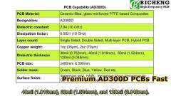 AD300D High Frequency PCB