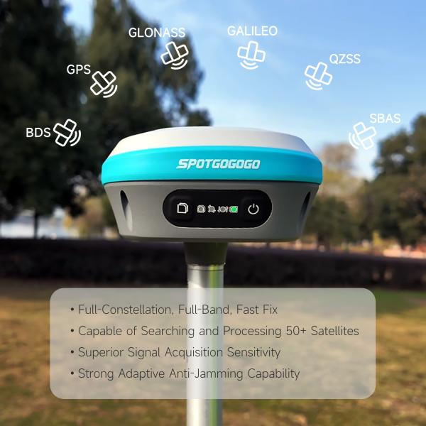 Quality H12 Pro Professional GNSS Survey Receiver IMU Technology for Accurate Field for sale