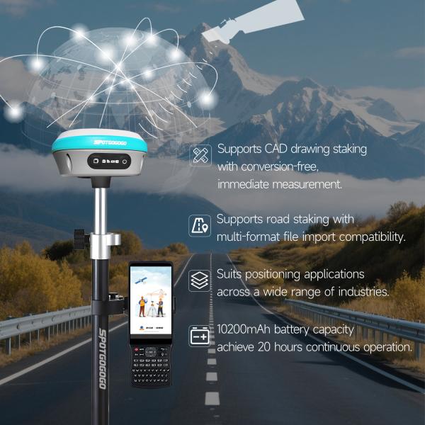 Quality H12 Pro Professional GNSS Survey Receiver IMU Technology for Accurate Field for sale