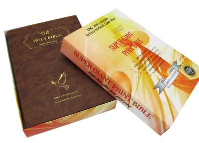 China High Quality KJV  Holy Bible Printing-with box for sale