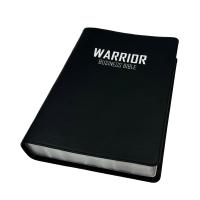 China Custom Edge-Line Binding Bible Printing Black PU Leather 4C Printing Custom Size for sale