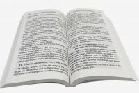 China Large Print Hardcover Bible One Color Printing Custom Size Gold Foil for sale