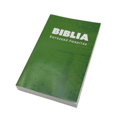China custom paperback bible printing-glossy lamination for sale