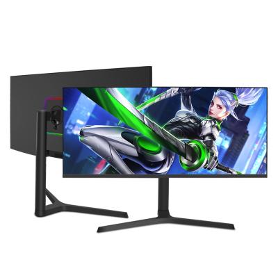 China 4K UHD Internet Cafe 34 Inch Gaming Monitor With IPS LED RGB Lighting Height Adjustable for sale