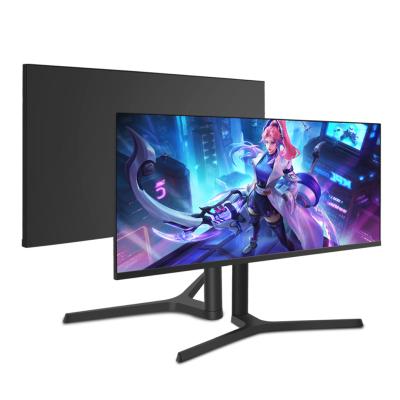 China 4K UHD Internet Cafe 34 Inch Gaming Monitor With IPS LED RGB Lighting Height Adjustable for sale