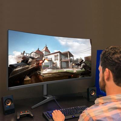 China 400cd/M2 34 Inch Gaming Monitor 1900R Curve Nano Panel 3440x1440 4K UHD Computer Monitor for sale