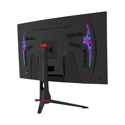 China 1500R Curve Rate 32 Inch Gaming Monitor 3440x1440 With RGB Lighting Height Adjustable for sale