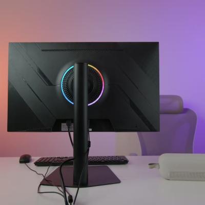 중국 평면 PC 게임 모니터 27 인치 높이 조절 가능한 브래킷과 멀티 인터페이스 판매용