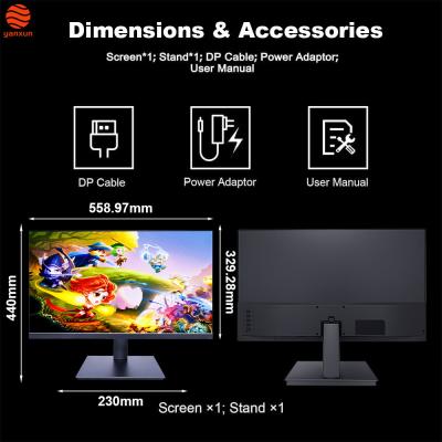 Cina 25 pollici IPS Gaming Monitor FHD Risoluzione 1ms Risposta rapida Fissata 200Hz Monitor in vendita
