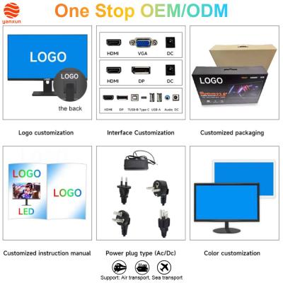 China QHD Resolution 27 Inch Computer Monitor RGB Lighting White Color Gaming Monitor for sale