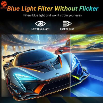 China QHD Resolution 27 Inch Computer Monitor RGB Lighting White Color Gaming Monitor for sale
