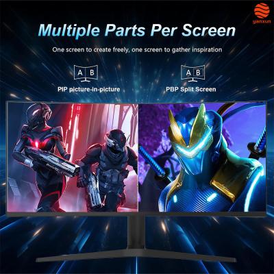 Cina 34 pollici Ultrawide Monitor Curved Gaming Monitor Supporta Split Screen Illuminazione RGB in vendita