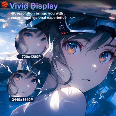 Cina Monitor da gioco OEM con schermo diviso da 34 pollici, regolabile in altezza, curvatura 1500R, ultrawide in vendita