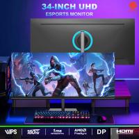 Quality Custom Logo 34 Inches Flat Ultrawide Monitor 144Hz 165Hz 180Hz For Work And for sale