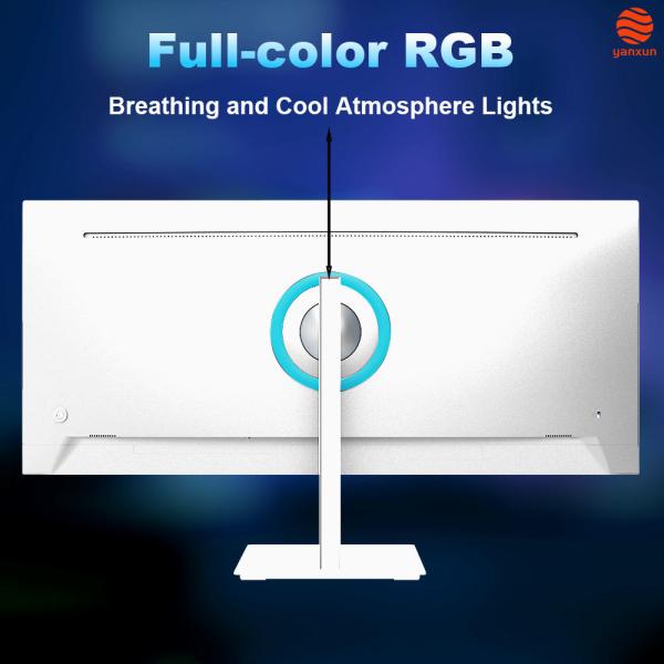 Quality 34 Inch Flat Gaming Monitor UHD PC Computer Monitor 3440x1440 Resolution OEM for sale