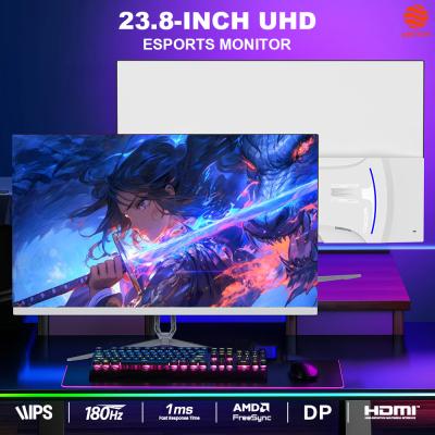 중국 23.8인치 QHD UHD 해상도 게이밍 모니터 IPS 패널 180Hz 99% SRGB (HDMI & 디스플레이 포트 포함) 판매용
