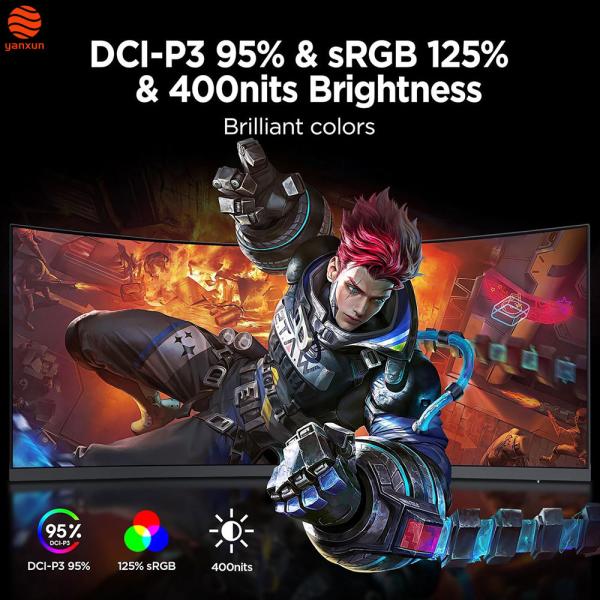 Quality Anti Scratch 27 Inch Gaming Monitor UHD 4K IPS Panel 180Hz 3840x2160 Resolution for sale
