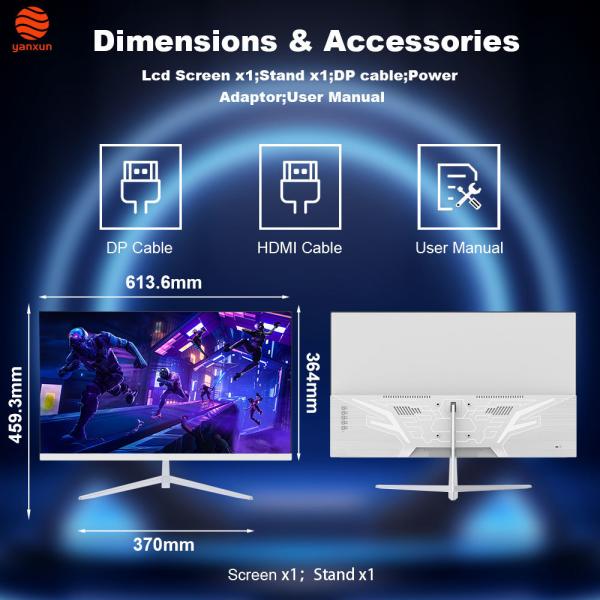 Quality Anti Scratch 27 Inch Gaming Monitor UHD 4K IPS Panel 180Hz 3840x2160 Resolution for sale