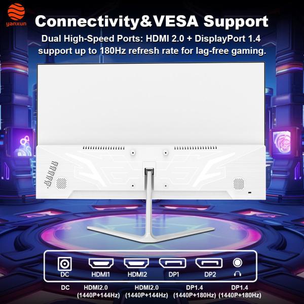 Quality QHD / UHD Resolution 23.8 Inch Gaming Monitor With HDMI & Display Port for sale