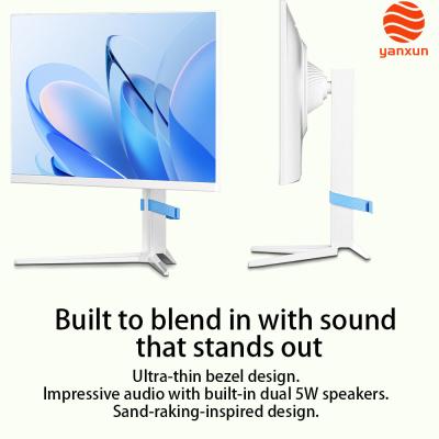 Cina Risoluzione QHD 32 pollici Monitor di gioco Illuminazione RGB Regolabile Bracket 99% SRGB Bianco Colore in vendita