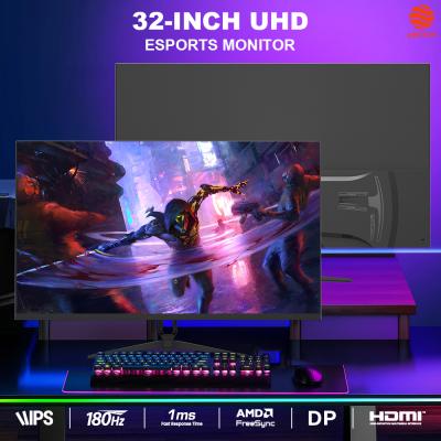 Cina Monitor PC IPS QHD da 32 pollici 180 Hz, colore bianco, monitor da gioco con logo OEM in vendita