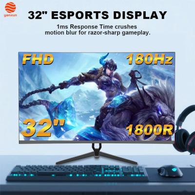 Cina Monitor da gioco da 32 pollici con risoluzione QHD, 99% SRGB, ultrawide, 180Hz in vendita