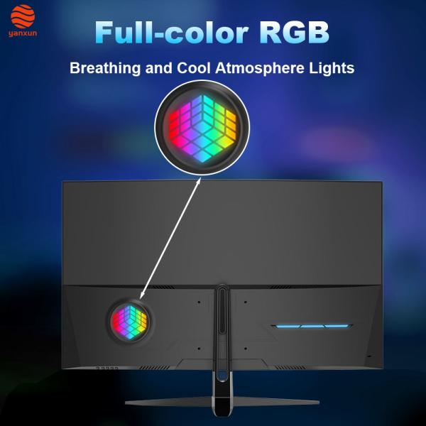 Quality 32 Inch QHD Resolution Gaming Monitor 99% SRGB Ultrawide 180Hz Computer Monitor for sale