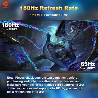 Cina Tempo di risposta rapido Monitor da gioco 1800R Monitor per computer con risoluzione QHD da 32 pollici in vendita