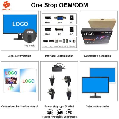 Cina Tempo di risposta rapido Monitor da gioco 1800R Monitor per computer con risoluzione QHD da 32 pollici in vendita