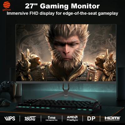 Cina Pannello IPS UHD 4K 180Hz 27 pollici Monitor per giochi con supporto fisso Dimensioni personalizzate in vendita