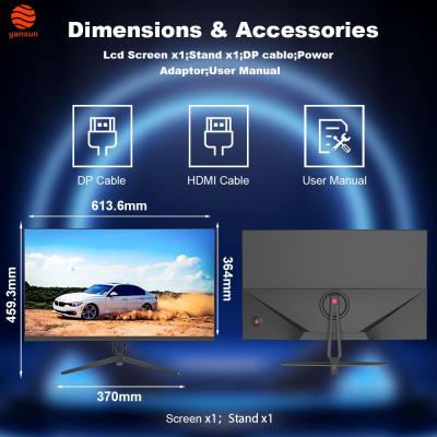 Cina Pannello IPS UHD 4K 180Hz 27 pollici Monitor per giochi con supporto fisso Dimensioni personalizzate in vendita