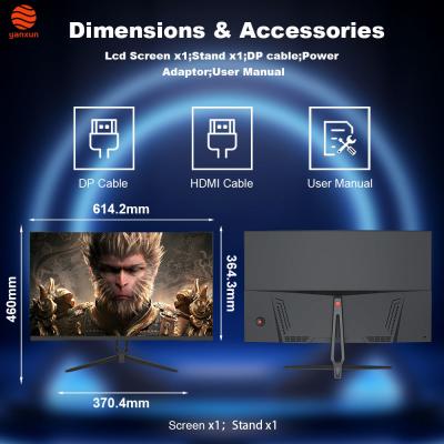 Cina 32 pollici 1800R QHD Gaming Monitor Flicker Free Computer Monitor ad alta risoluzione in vendita