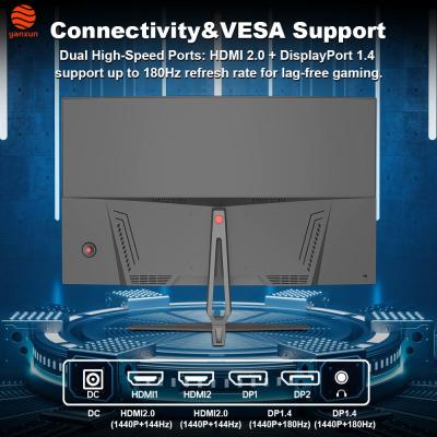 Cina 32 pollici 1800R QHD Gaming Monitor Flicker Free Computer Monitor ad alta risoluzione in vendita