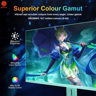 Cina Monitor da gioco IPS da 27 pollici UHD 4K con risoluzione e frequenza di aggiornamento di 180Hz, colori vivaci in vendita