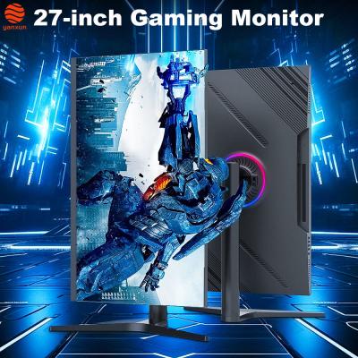 China OEM Logo Eye Care 180Hz 27 Inch Gaming Monitor QHD UHD Resolution 99% SRGB Color for sale