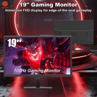 Quality 19” Gaming Monitor That Shines: QHD/UHD Resolution, IPS Panel & Lightning-Fast for sale